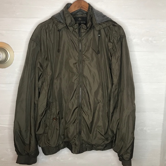 RAINFOREST | Jackets & Coats | Rainforest Jacket Green With Hood | Poshmark